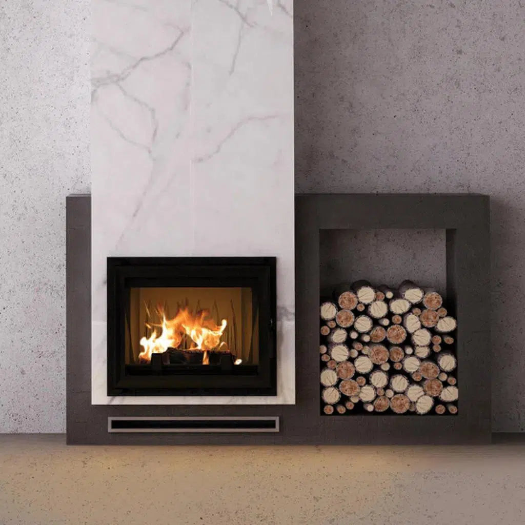 Modica 600 Inbuilt Wood Fireplace – Luxe Fireplaces